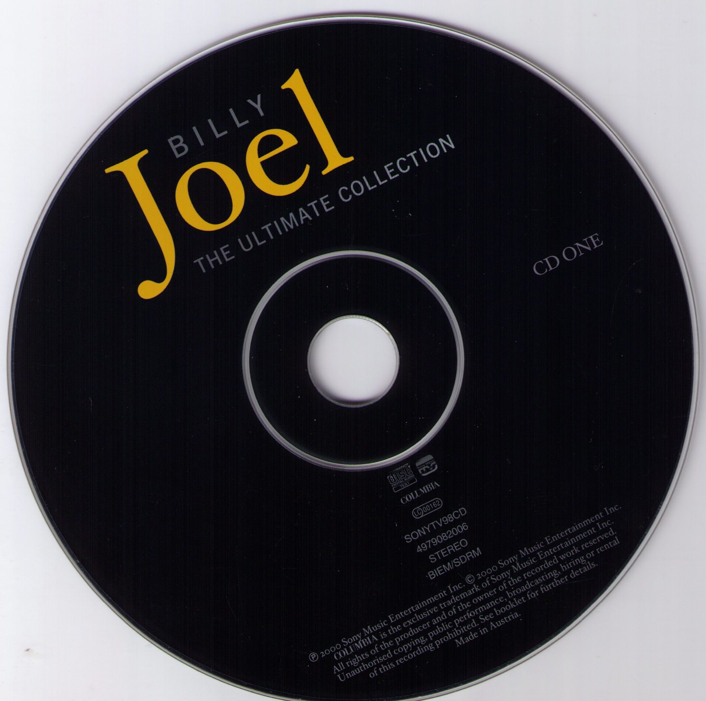 Billy Joel The Ultimate Collection : CD1 | CD Covers | Cover Century ...